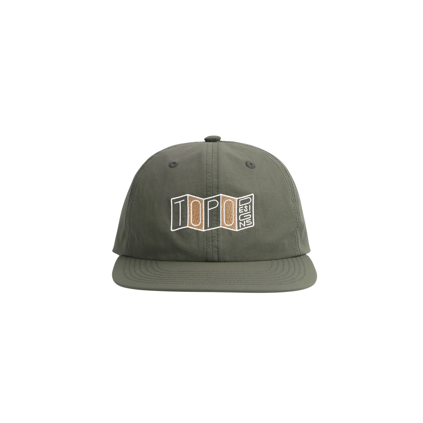 Nylon Ball Cap Stacked Map – Adjustable Unstructured Hat | Outlet ...